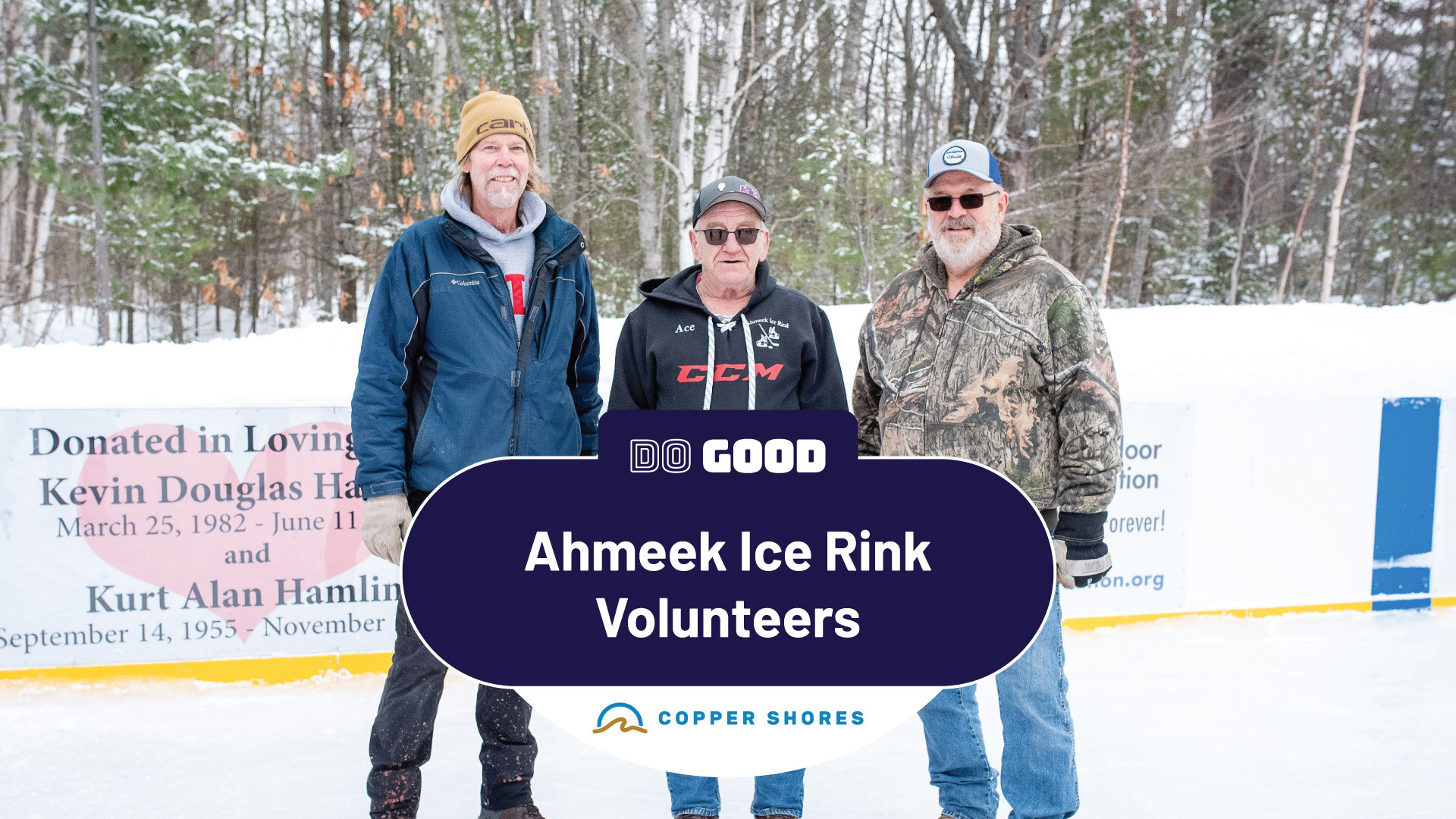 Ahmeek Ice Rink Volunteers